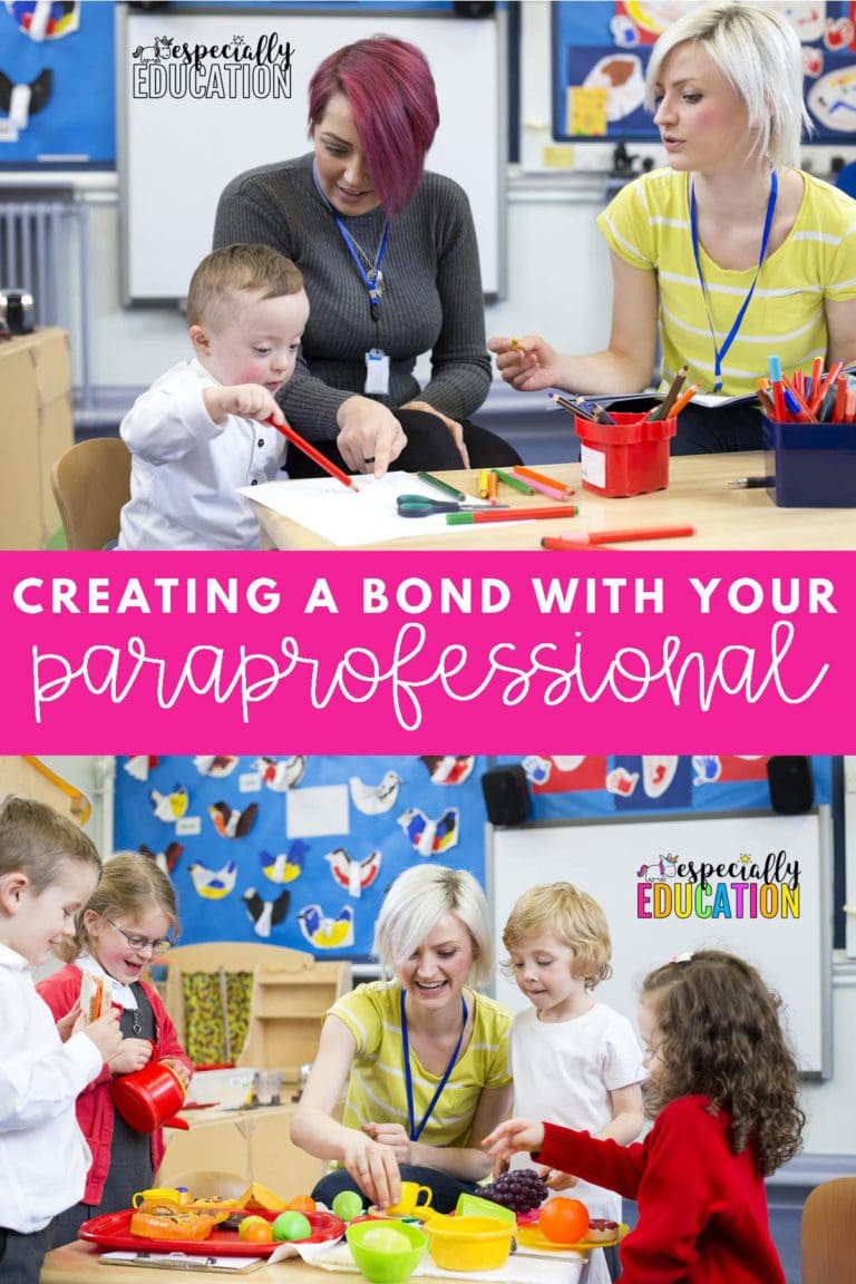 Team Building: Establishing a Relationship with Paraprofessional Staff