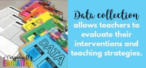 Data collection in the special education classroom