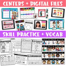 Made For Me Literacy Lesson Plans Level B Bundle 2 Unit 08 “All About Me”