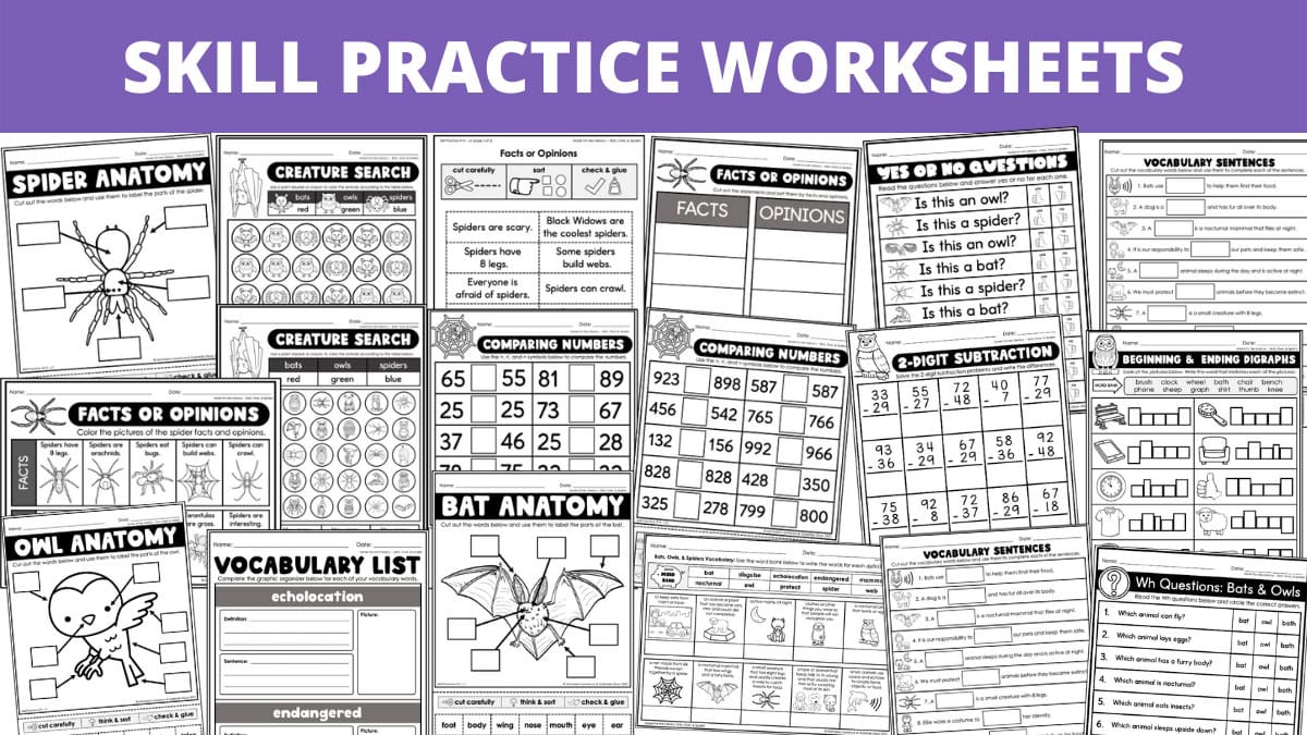 Special Education Lesson Plans for the Entire Month of October