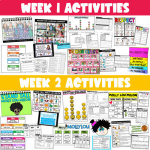 Writing: All About Me FlipBook