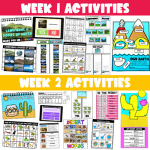 Fun & Interactive Geography Lessons: Month-Long Differentiated Curriculum