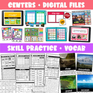 Fun & Interactive Geography Lessons: Month-Long Differentiated Curriculum